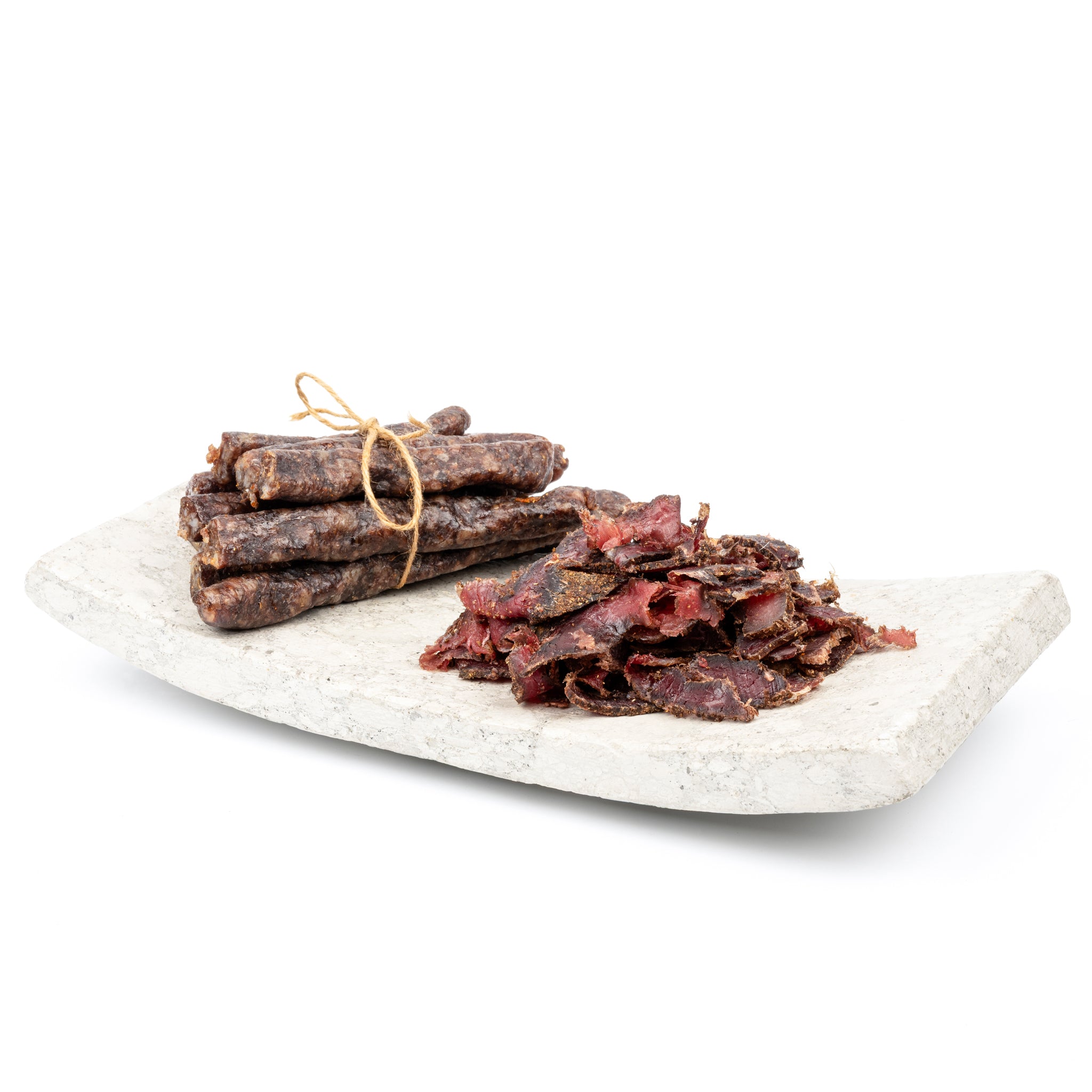 Combo Sliced Beef Biltong and Dry Wors (250g of Each) – Bru Brothers ...